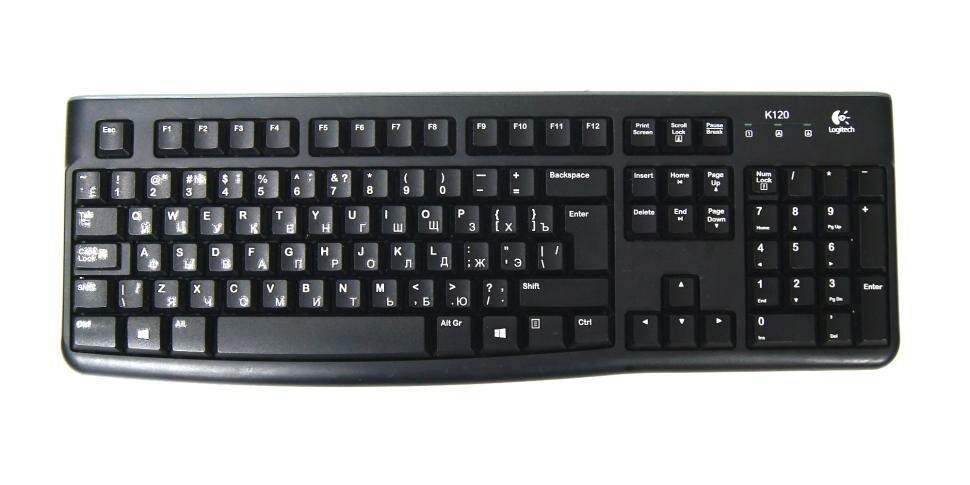 USB клавиатура Logitech Classic K120