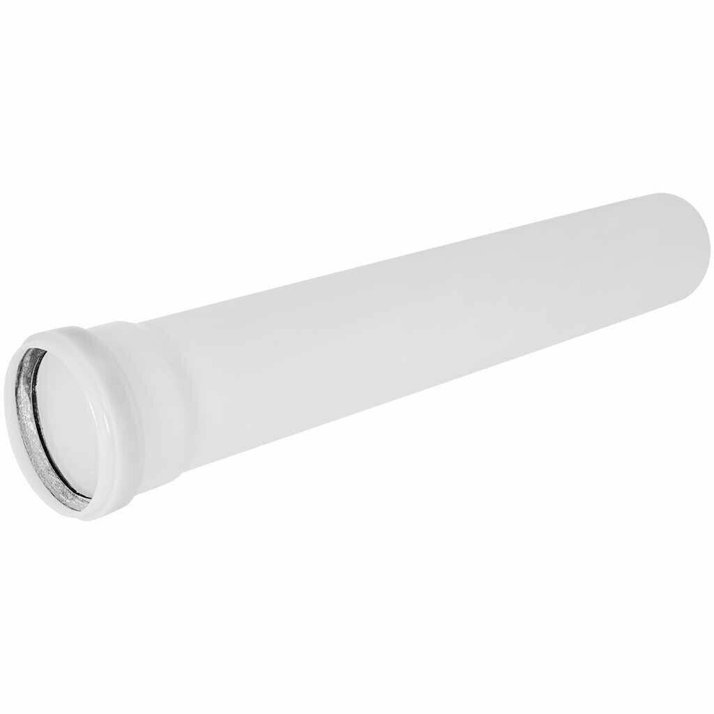 Удлинитель дымохода конденсационный D=80, L=500 мм PPR, ROMMER (RCA-0808-00000500)