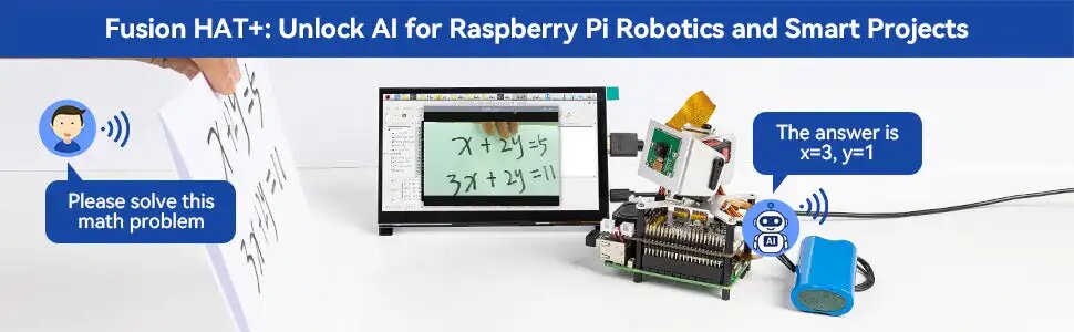 SunFounder Fusion HAT+ для Raspberry Pi — фото 1