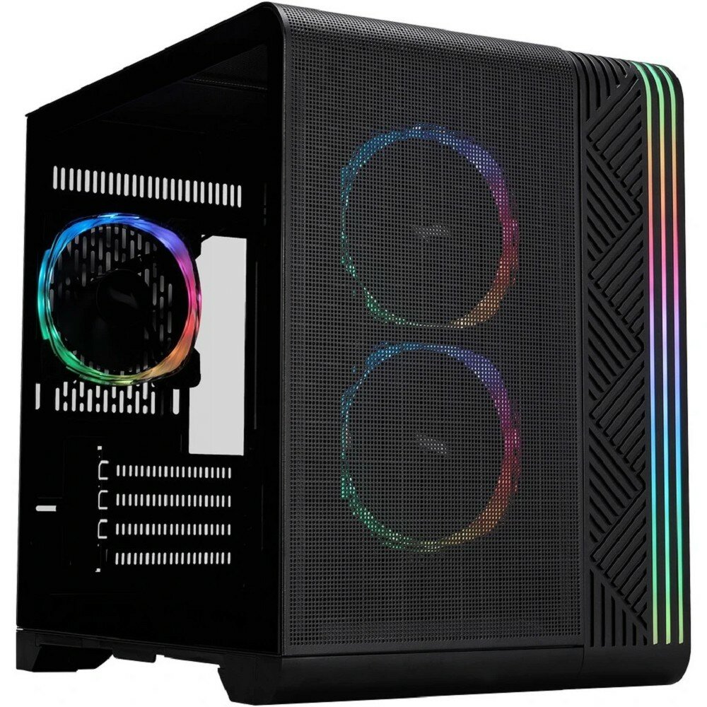 Корпус для ПК 1STPLAYER сталь 0.6 мм ATX 3 USB без БП