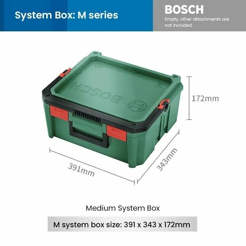 Bosch Ящик для инструментов 39.1 х 34.3 х 17.2 см