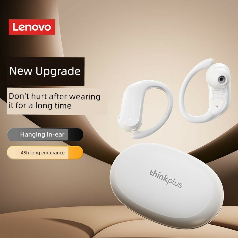 Беспроводные Bluetooth-наушники Lenovo XT55: внутриканальные, накладные, для бега и спорта, с шумоподавлением,