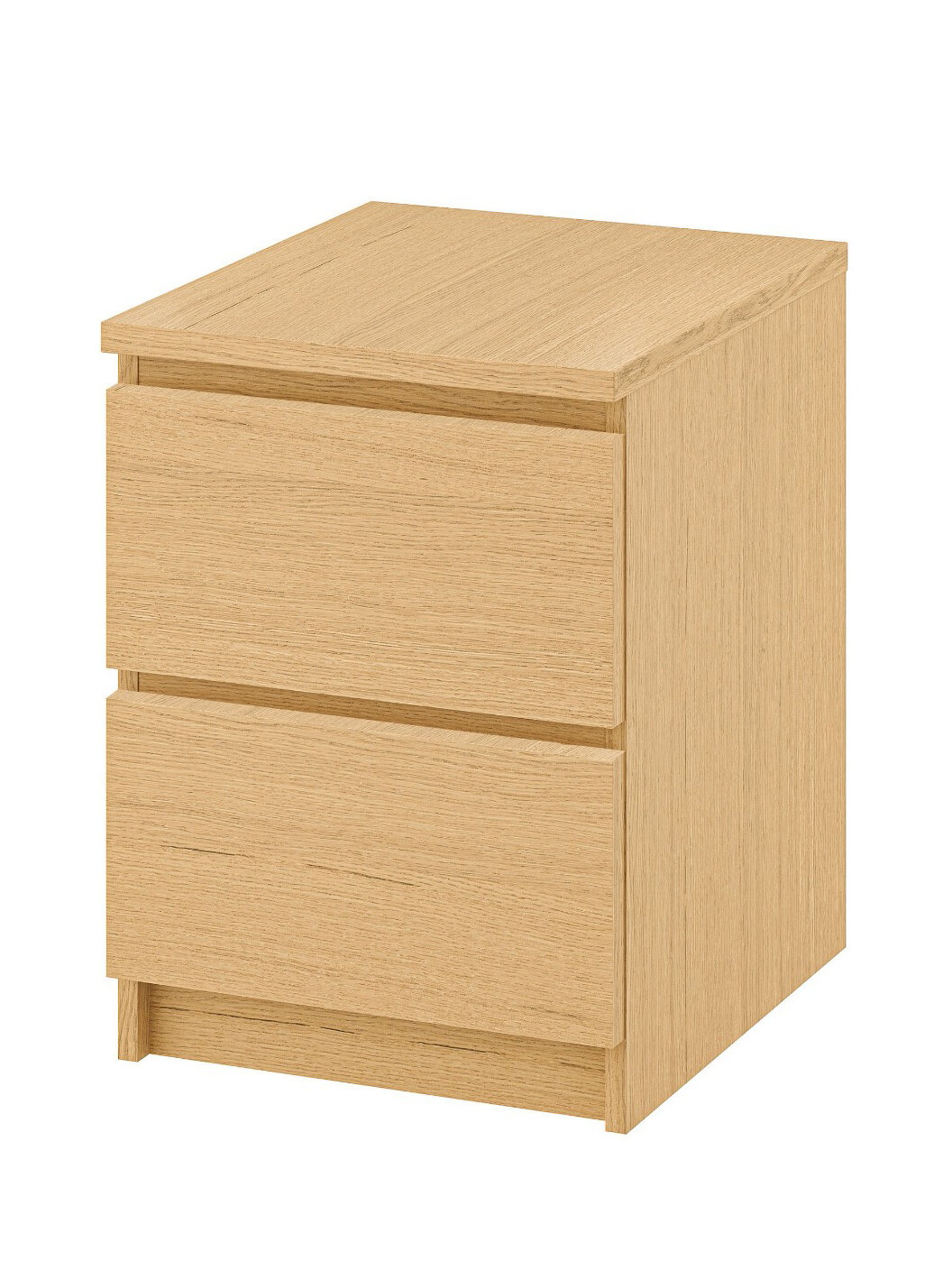 Комод MALM Бук Бавария 0381 PR (2 ящика) NOW 40x48x55 см, оранжевый Дом мебели для вас