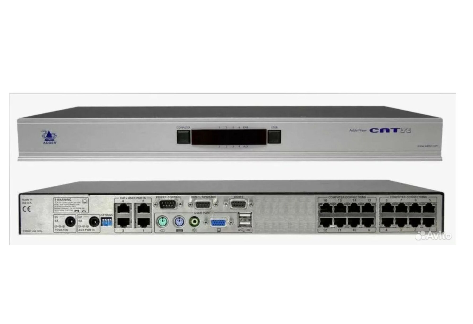 Переключатель KVM Adder AVX4024IP