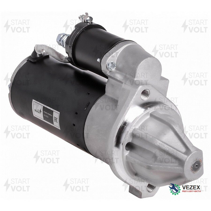 STARTVOLT LST0353 Стартер для а/м ГАЗ-53, ГАЗ-66, ПАЗ-672, 3205