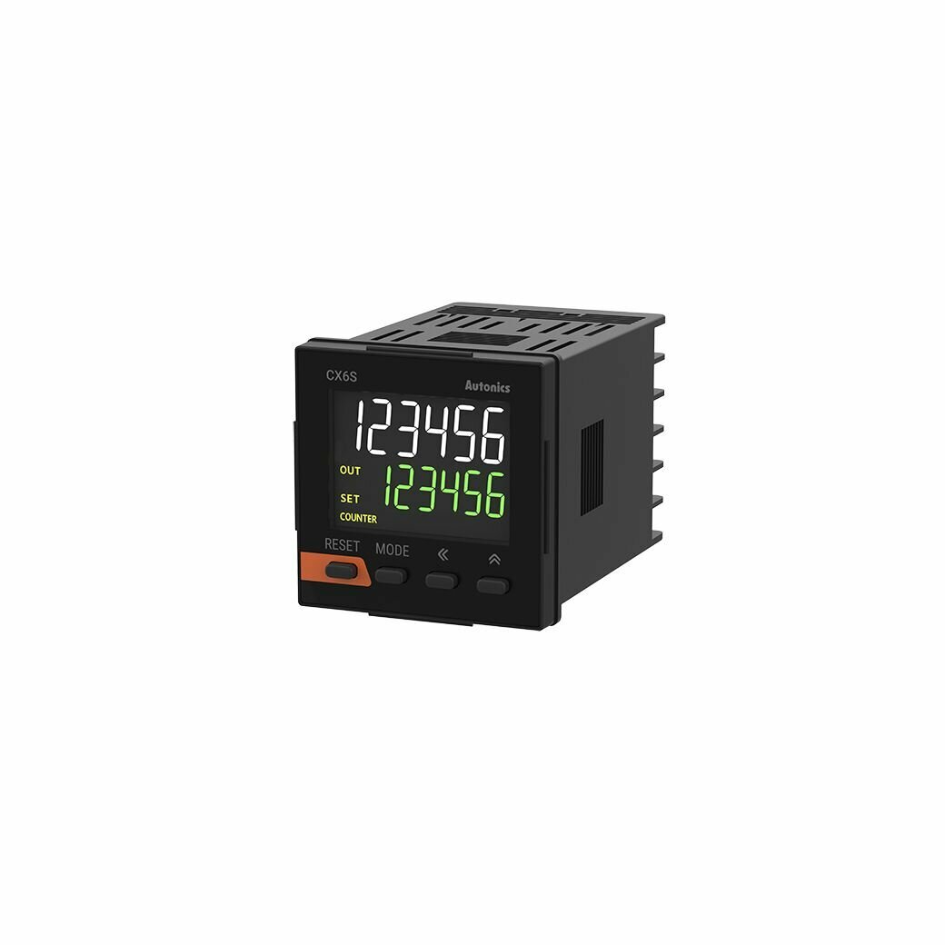 Счётчик-таймер Autonics CX6S-1P2, 24-48В/24В , артикул (Китай) 54020400090111