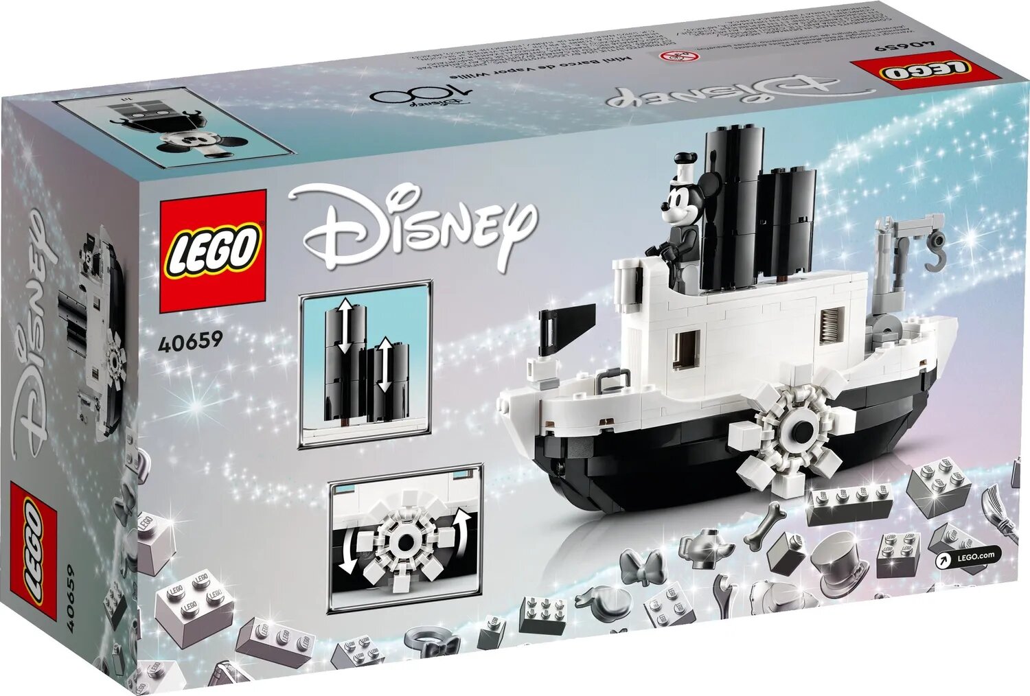 Конструктор LEGO Disney 40659 Мини пароходик Вилли