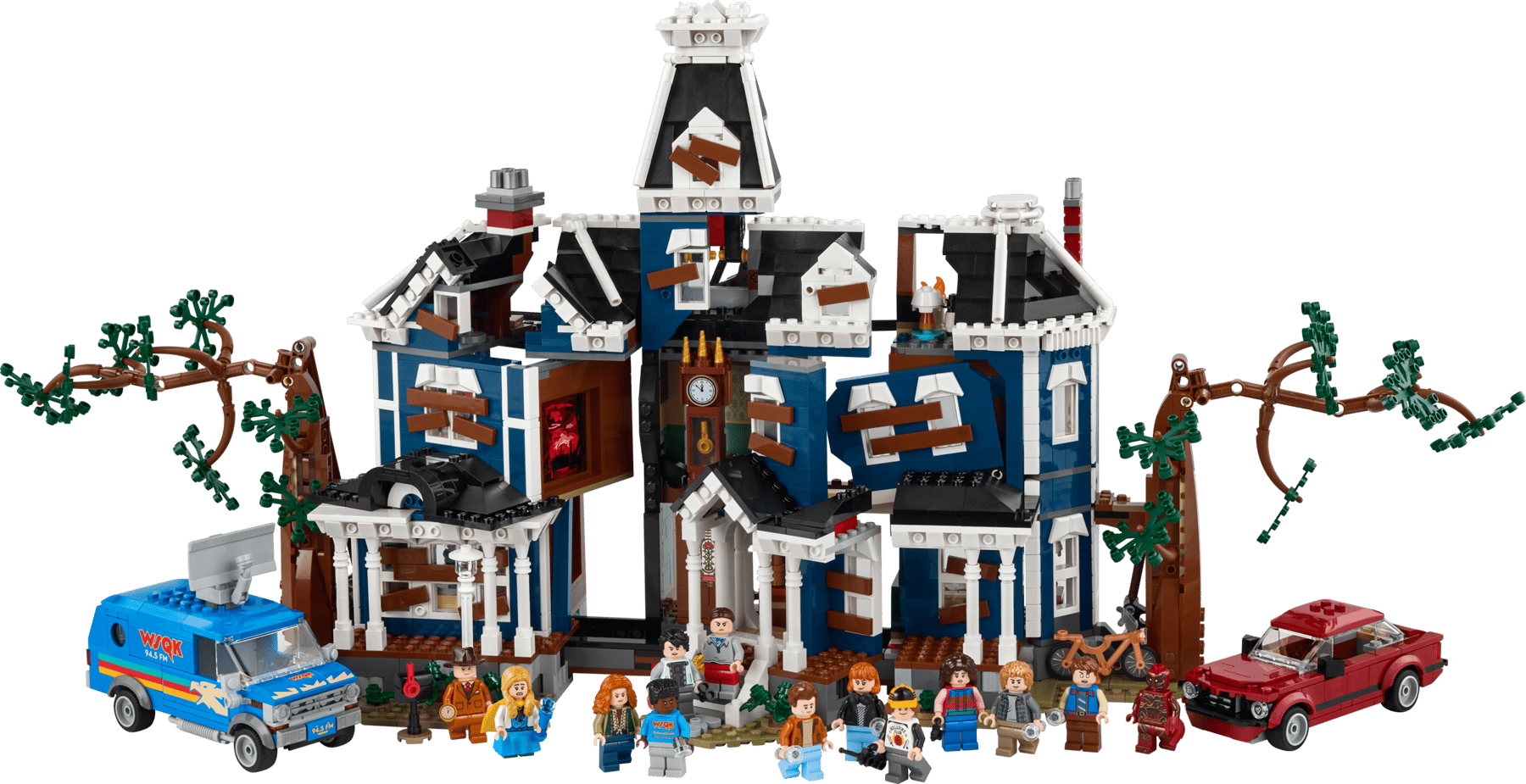 Конструктор LEGO Icons 11370 Очень странные дела: Дом семьи Крил, 2593 дет. — фото 1