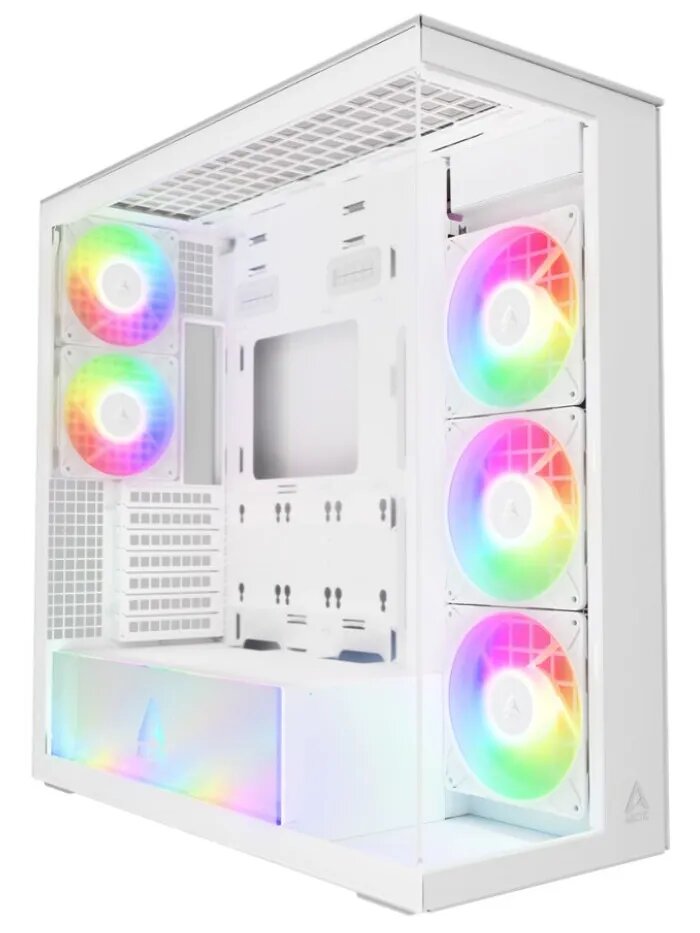 Корпус для ПК ARCTIC Xtender (White) белый, Mid Tower без блока питания