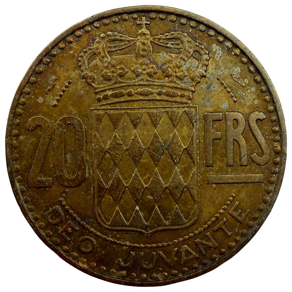 Монако 20 франков 1950 г.