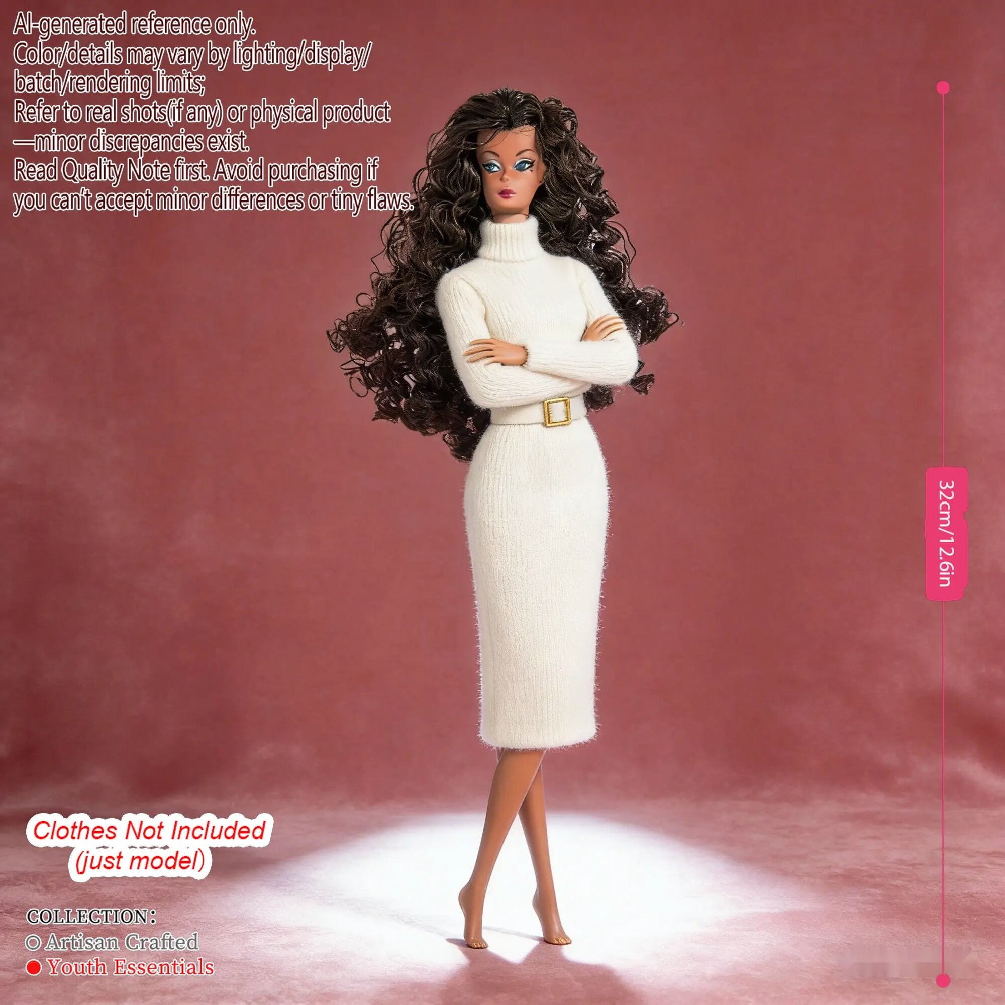 Коллекционная кукла MJD, цвет RegBdy