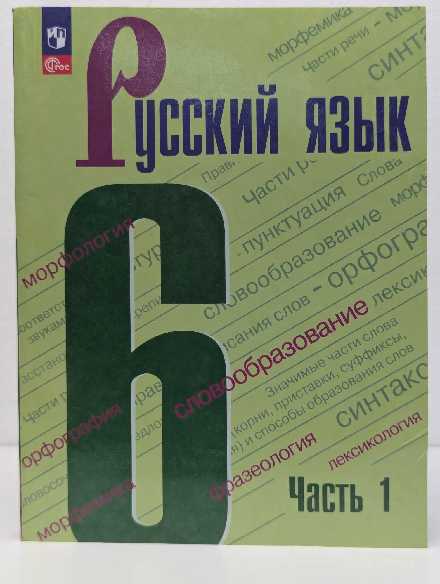 Русский язык 6 класс: учебник в 2 частях. Часть 1 Баранов Михаил Трофимович, Ладыженская Тамара Алексеевна, Тростенцова Лидия Александровна 2024