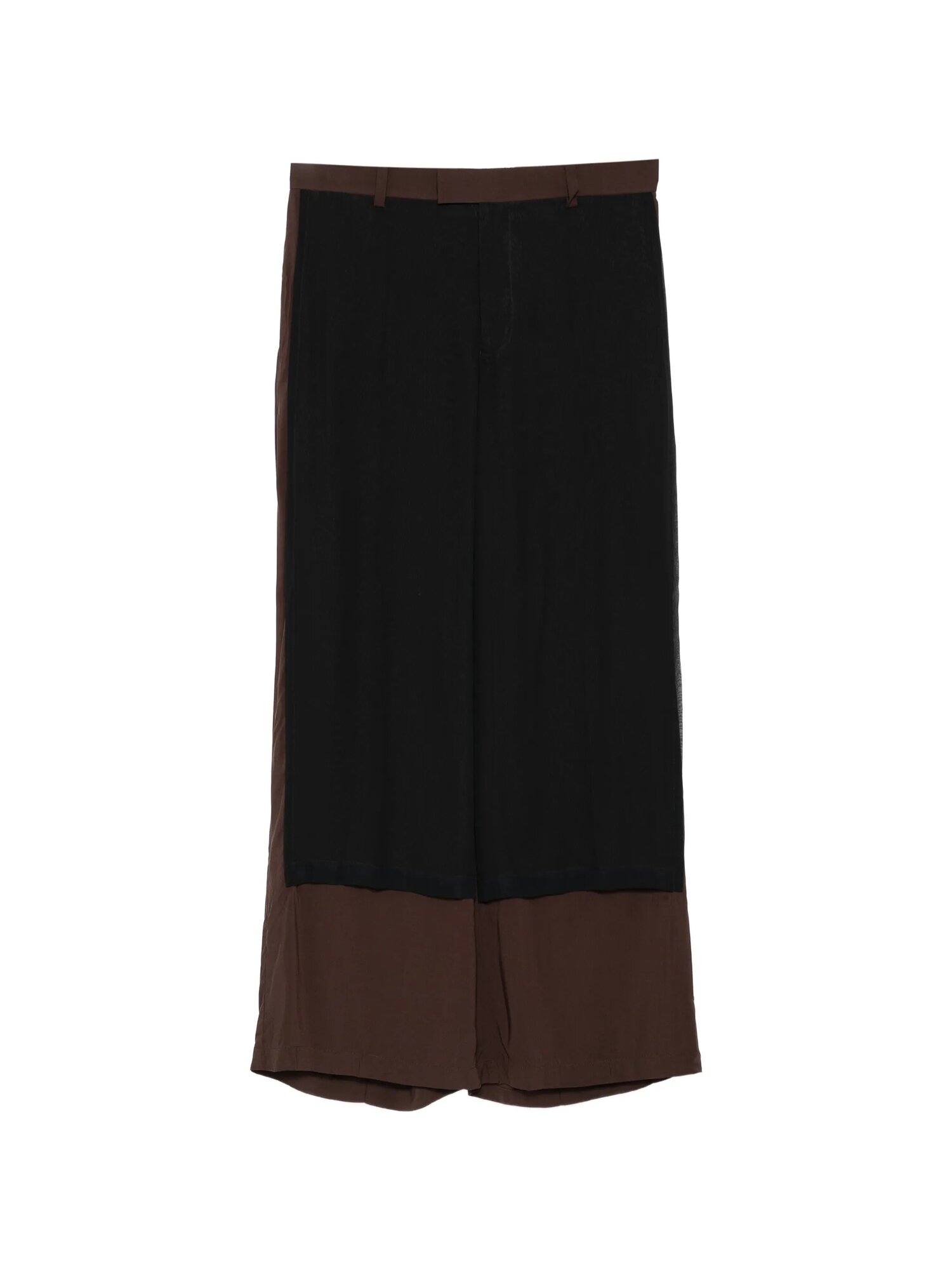 Брюки Layered-panel trousers