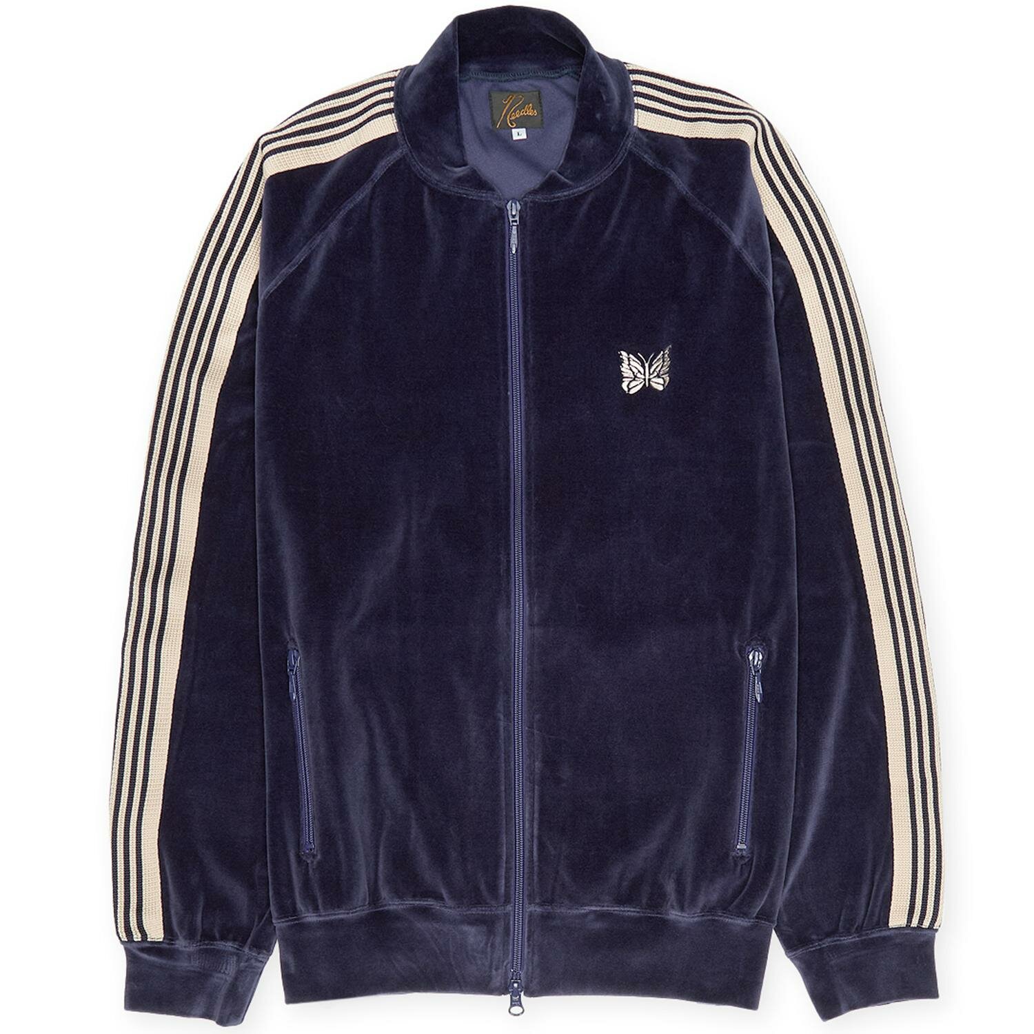 Толстовка Толстовка Needles Rib Collar Track Jacket - C/Pe Velour