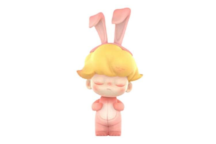 Коллекционная фигурка унисекс POP MART Dimoo Retro Series, Confirmed-Pajama Rabbit (Open)