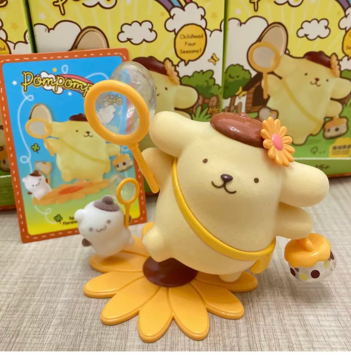 Фигурка-сюрприз Pudding Dog из серии «Четыре сезона детства», модная игрушка-украшение, подарок на день рождения для