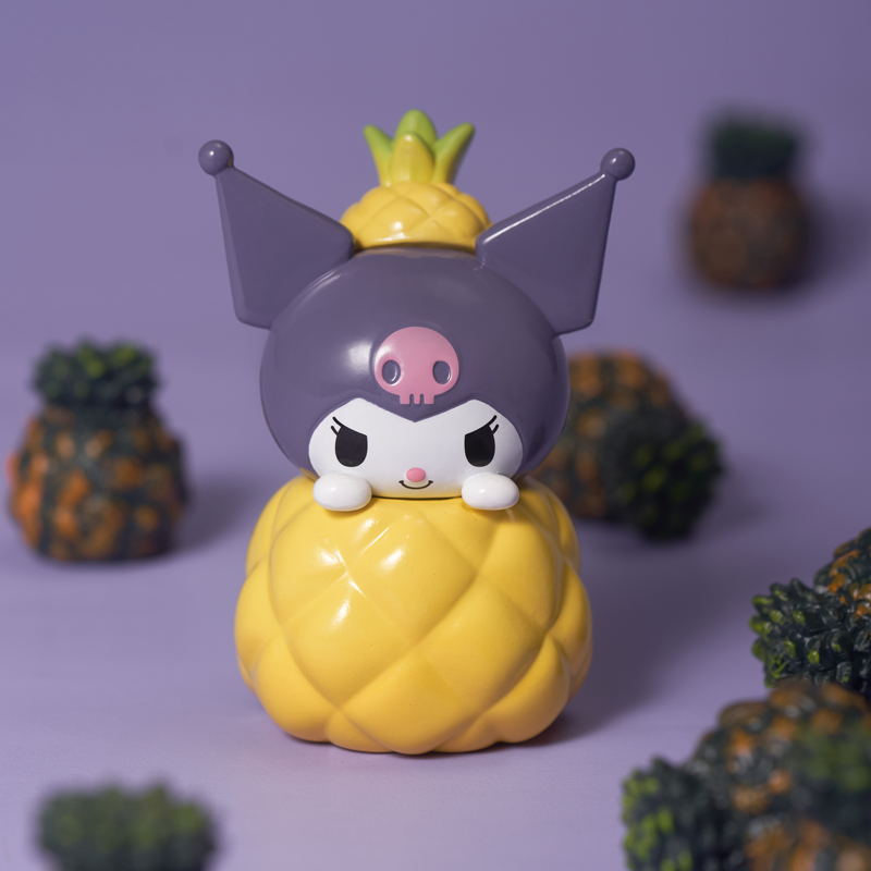 Оригинальные фигурки Sanrio Family Fruit-Filled Series в слепых коробках, милые украшения, подарок для девочки, собачка