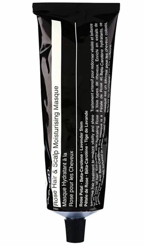 AESOP Rose Hair & Scalp Moisturising Masque 120 ml - увлажняющая маска для волос и кожи головы для сухих, поврежденных и окрашенных волос, веган, без парабенов и силиконов