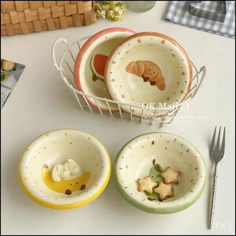 Блюдце 11.4 см 4 шт красный