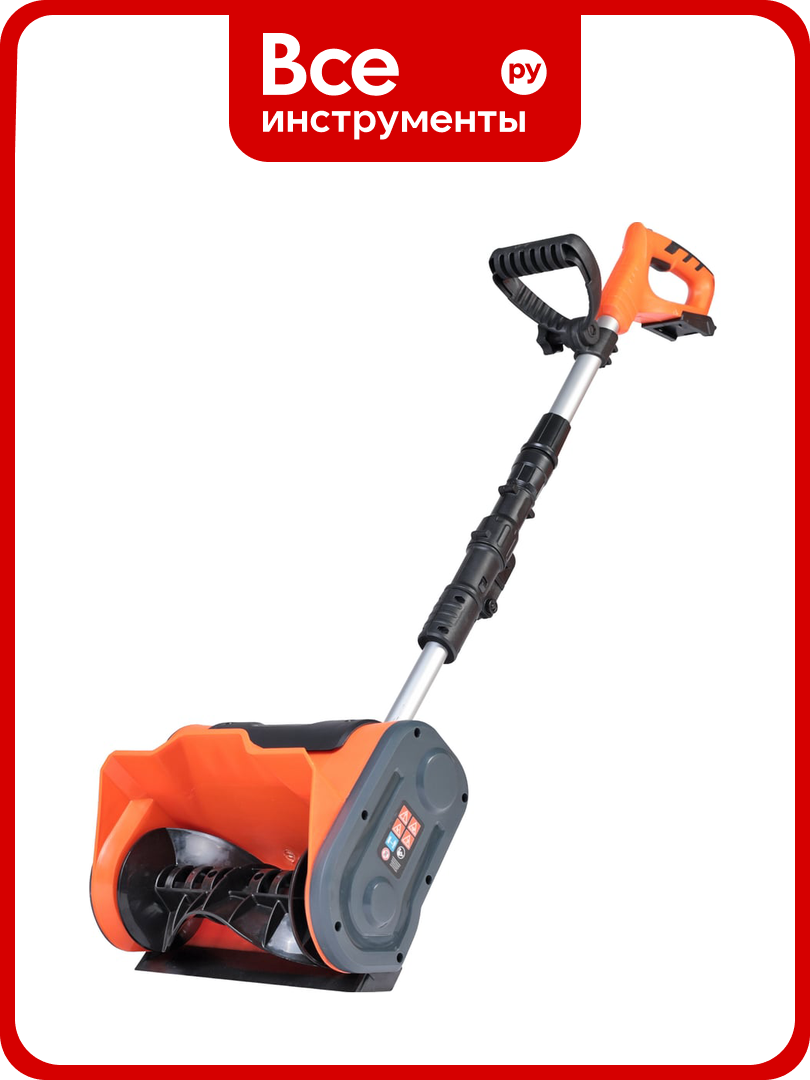 Ручной аккумуляторный снегоуборщик PATRIOT PE 1001UES 426302214, для уборки снега на придомовой