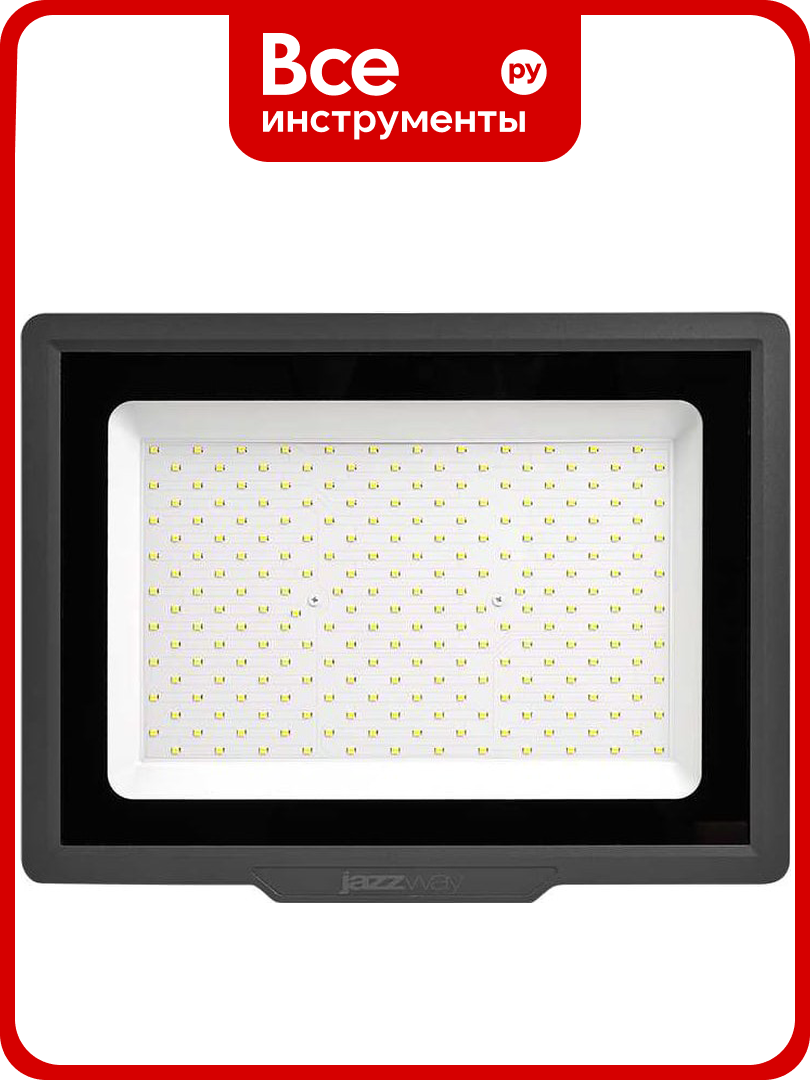 Светодиодный прожектор Jazzway PFL- C3 200Вт (compact) 6500K IP65 закаленное прозрачное стекло 5023666A