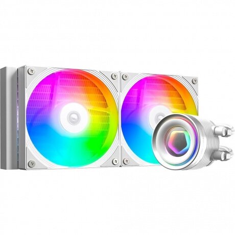 Система водяного охлаждения ID-Cooling FX240 Inf (FX240 INF WHITE) белый