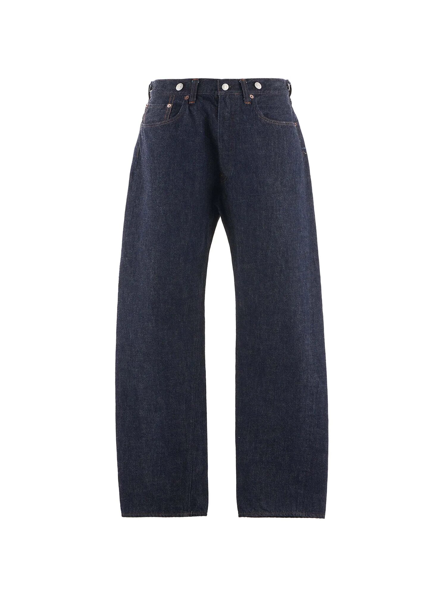 Джинсы X BerBerJin buckle-fastening straight-leg jeans 
