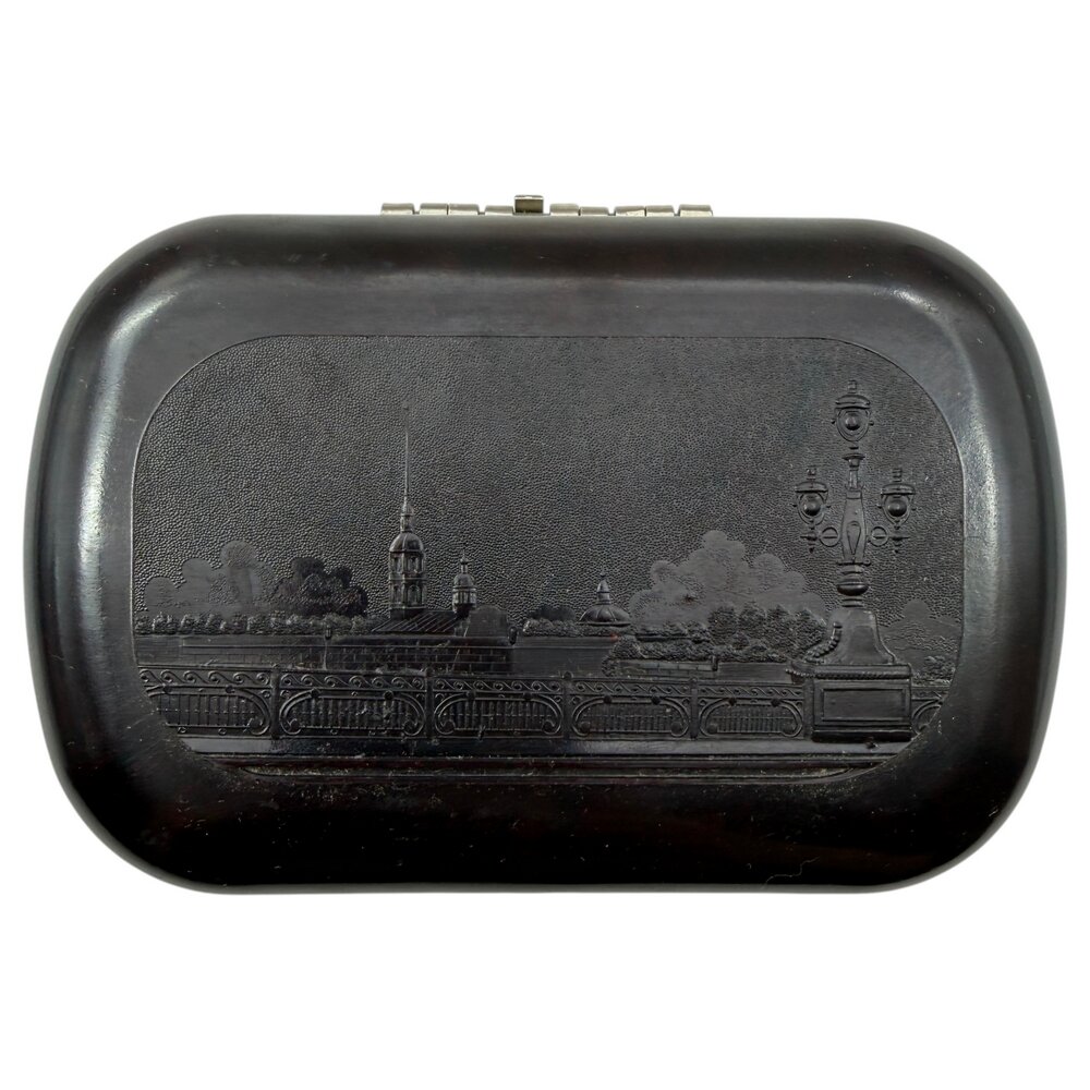 Футляр от электробритвы "Нева", карболит, 1950-1963 гг. З-д им. Калинина (ЗиК), Ленинград, СССР