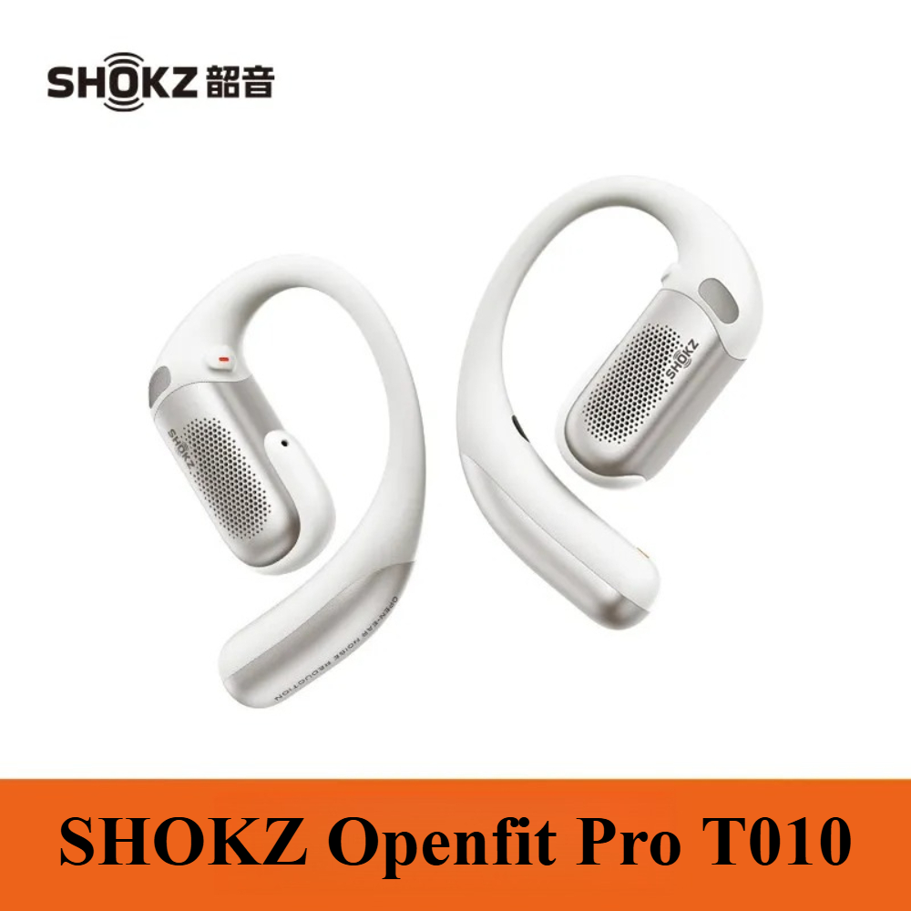 SHOKZ Openfit Pro T010 Шумоизоляционная гарнитура с открытым ухом, беспроводная конструкция ушного крючка Bluetooth 6.1