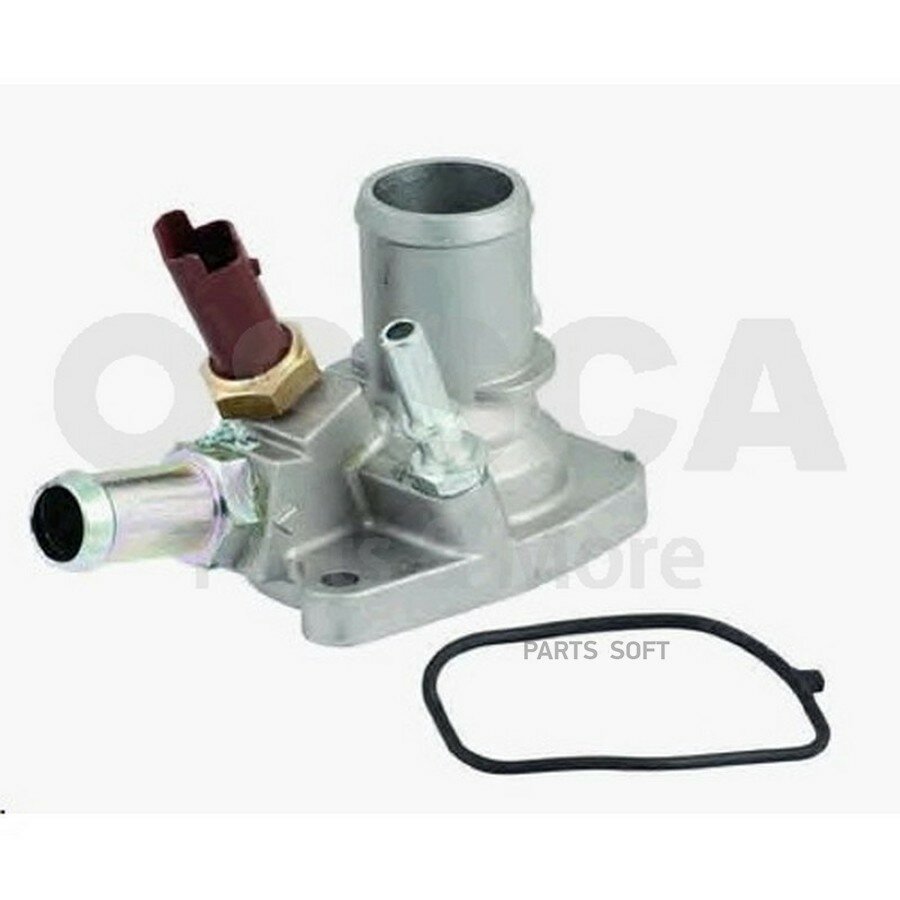 Корпус термостата в сборе / ALFA ROMEO Mito, FIAT 500, Albea, Bravo-II, Doblo, Fiorino, Idea, Panda, Punto, Qubo, Tipo, LANCIA Musa, Ypsilon, OPEL Combo 0.9/1.2/1.4 05~ от официального дистрибьютора, OSSCA, артикул 25482