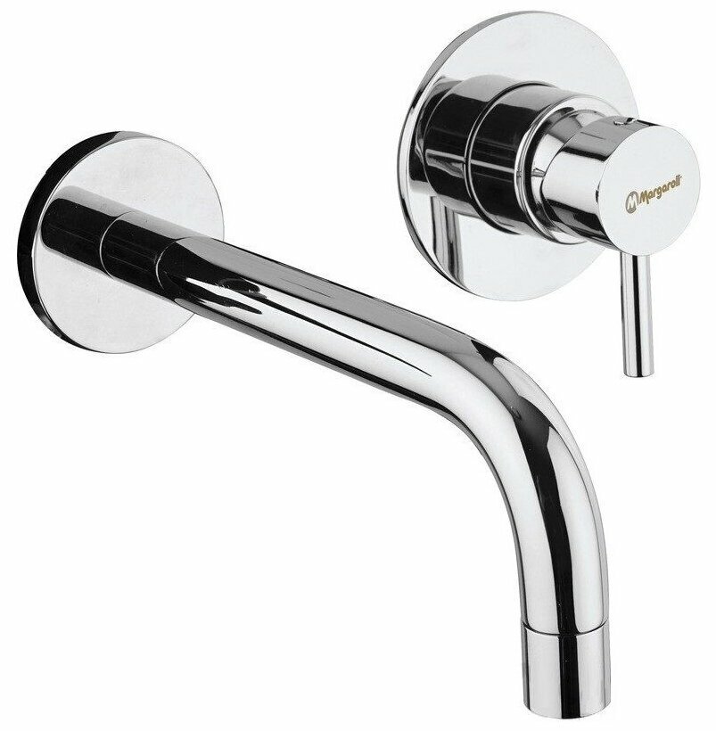 Смеситель для раковины настенный Margaroli Moderna RU2002AA01CR хром