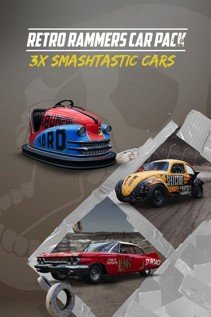 Retro Rammers Car Pack — DLC — дополнение (DLC) для Xbox / Microsoft Store · Xbox One, Xbox Series X|S · цифровой ключ · нужна базовая игра