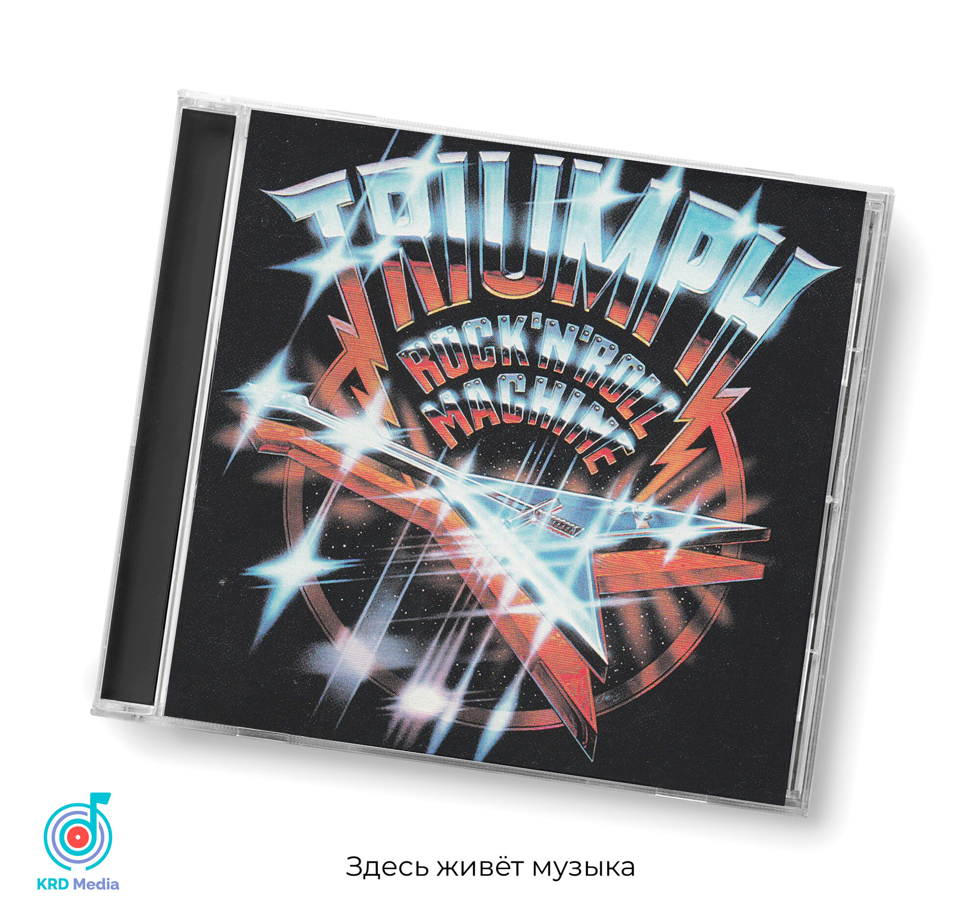 Triumph - Rock 'N' Roll Machine, 1977, 6-page, CD-Аудио