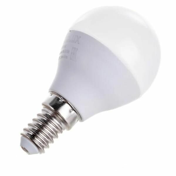Лампочка Ergolux LED-G45-7W-E14-3K (10 шт.)