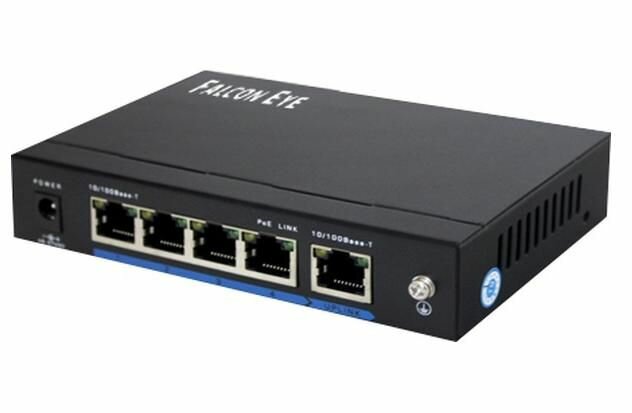 Коммутатор POE Falcon Eye FE-104POE-S