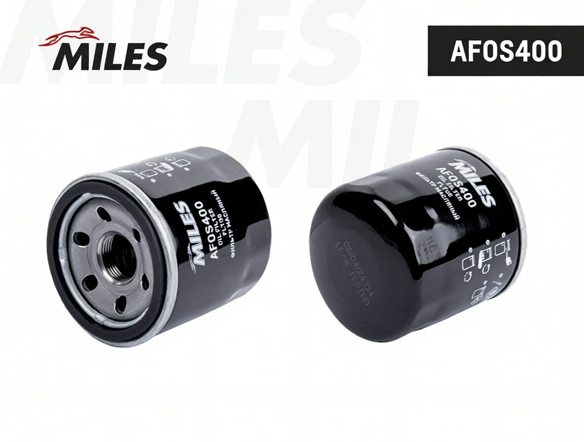 Фильтр масляный HYUNDAI/KIA/NISSAN/RENAULT (MANN W7023) AFOS400 Miles арт. AFOS400