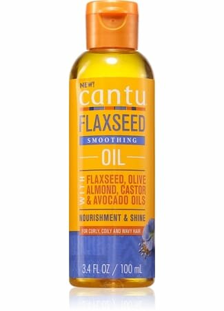 Сыворотка для волос cantu flaxseed smoothing oil, 100 мл
