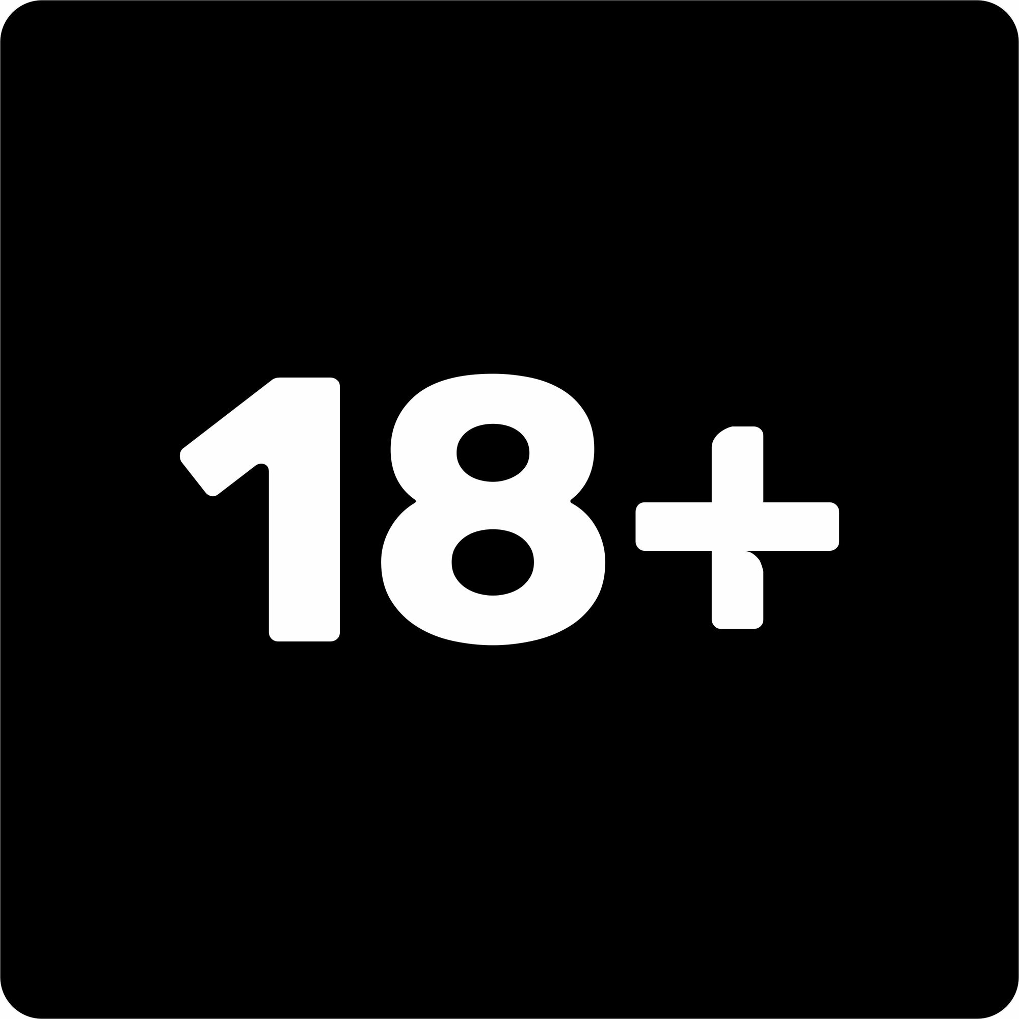 Наклейка на авто 18+ 15х6 см