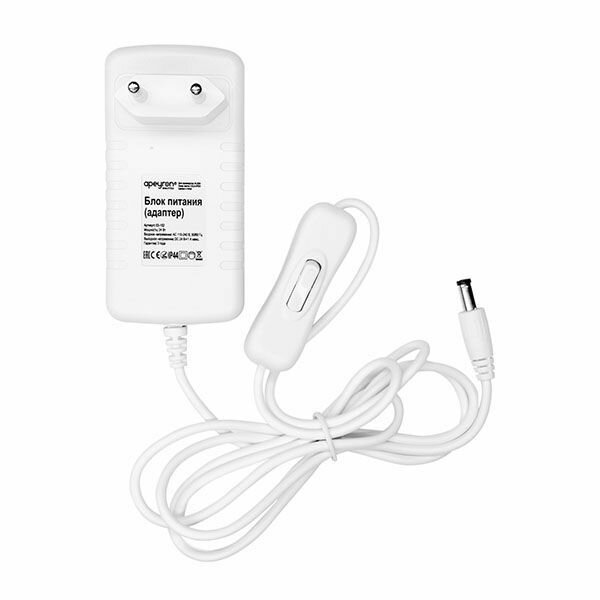 Сетевой адаптер (AC-DC) 24V 1.0A 24W 03-152 Apeyron белый корпус с выключателем IP44