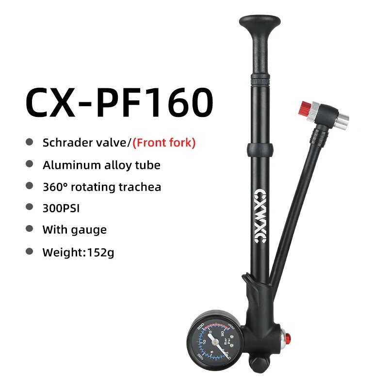 CXWXC Пневматический насос для велосипеда 300 psi CX-PF 160
