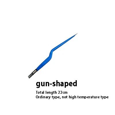 Биполярный коагулятор gun-shaped, 22 см, глубокий синий