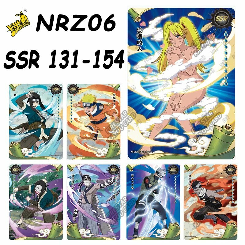 Naruto коллекционные карточки NRZ06 SSR 131-154 set