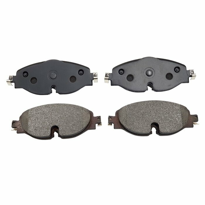 Колодки тормозные дисковые для VOLKSWAGEN PASSAT, TIGUAN, GOLF / SKODA OCTAVIA, KODIAQ, KAROQ, передние / CTR GK1434