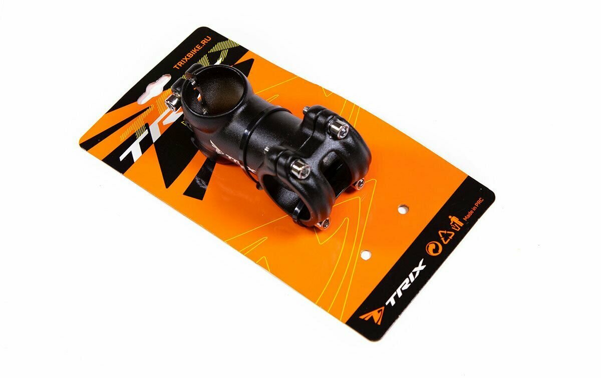 Вынос руля TRIX STTX-8721(60мм), алюминиевый кованый, MTB, для безрезьбовой вилки