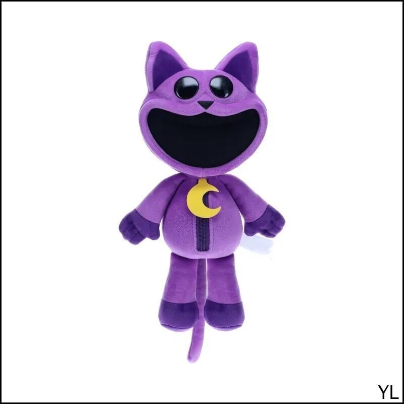 Мягкая игрушка, КэтНэп, Кот Дремот, CatNap, Poppy playtime3, Smiling critters, кэт нэп30cm