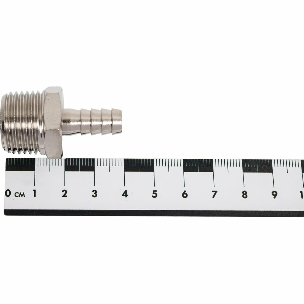 Штуцер с наружной резьбой R1/2" - 9 мм BTI 6103 — фото 1