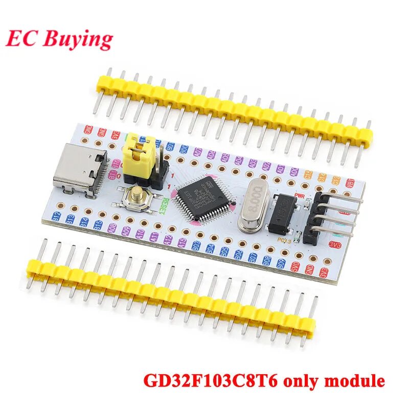 Модуль STM32F103C8T6 для разработки систем 2pcs, GD32F103C8T6