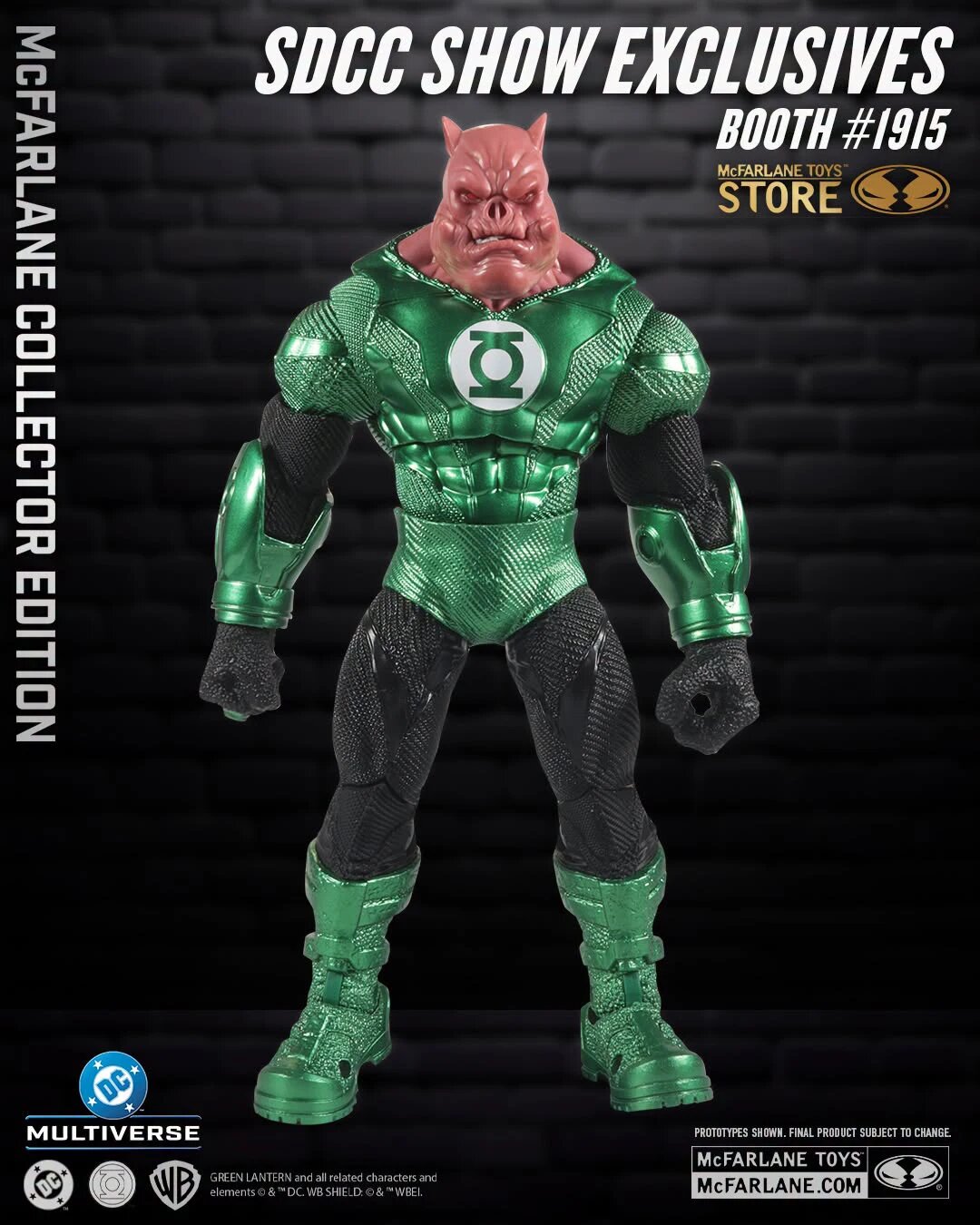 Коллекционная фигурка McFarlane Toys DC Multiverse Kilowog (Зеленый Фонарь) 7 дюймов