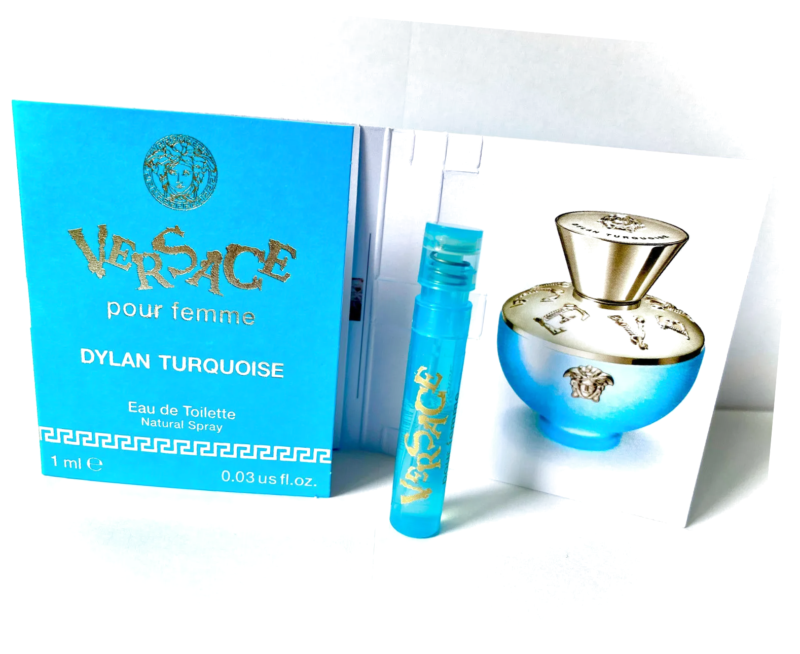 Versace Dylan Turquoise Pour Femme - пробник Eau De Toilette 1 мл для женщин