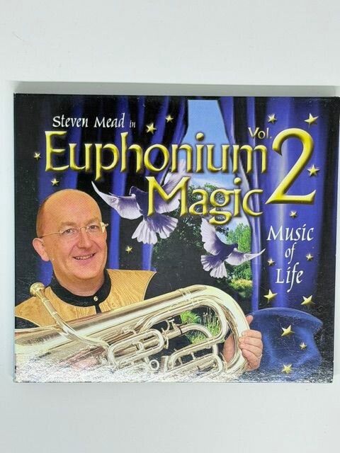 Музыкальный диск Steven Mead-Euphonium Magic 2 - Music Of Life (CD, UK) '04 MINT+OBI